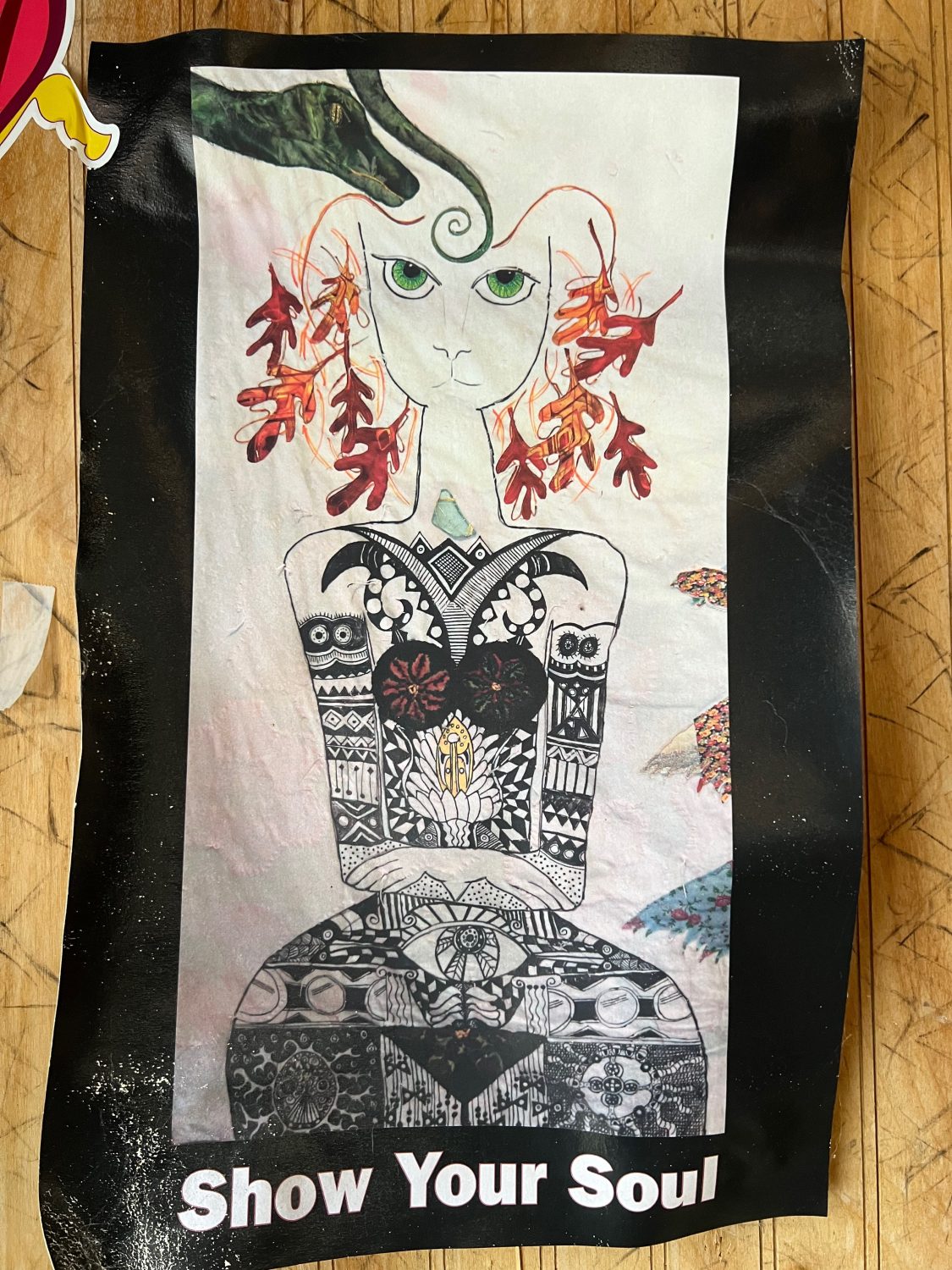 Healing Mary Of The Woods - Fullmoonfiberart.com